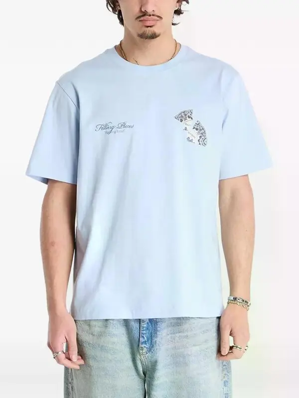 Filling Pieces Broken Plate T-shirt - Blue