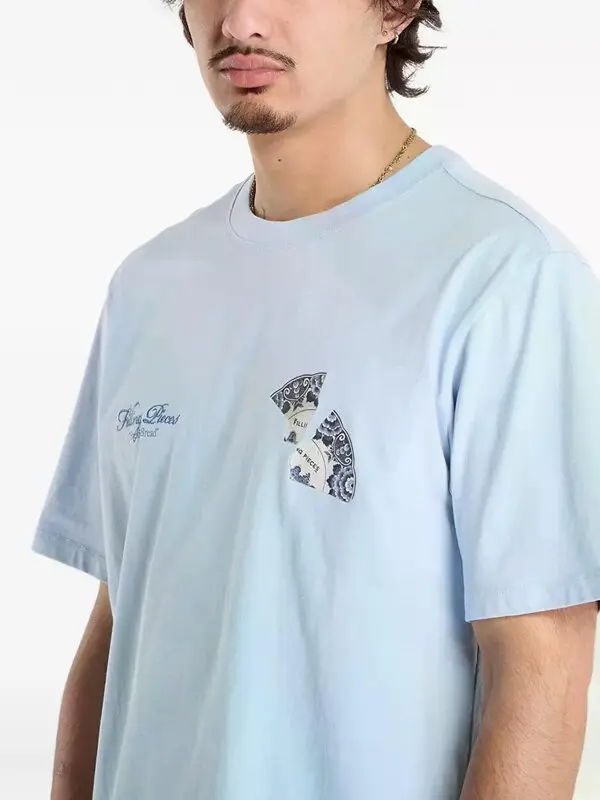 Filling Pieces Broken Plate T-shirt - Blue