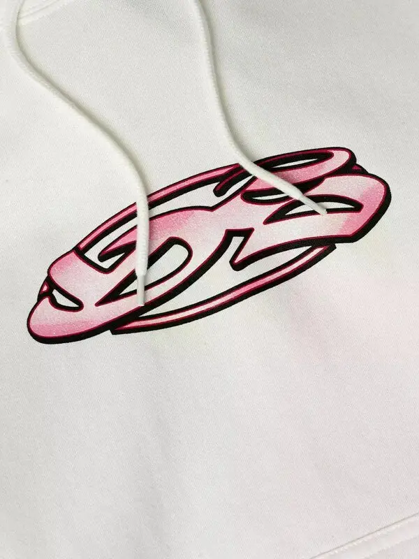 YARDSALE Textured-logo Hoodie