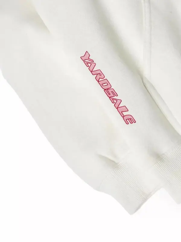 YARDSALE Textured-logo Hoodie