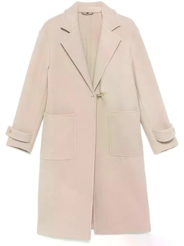 FAY Single-breasted Felted Coat