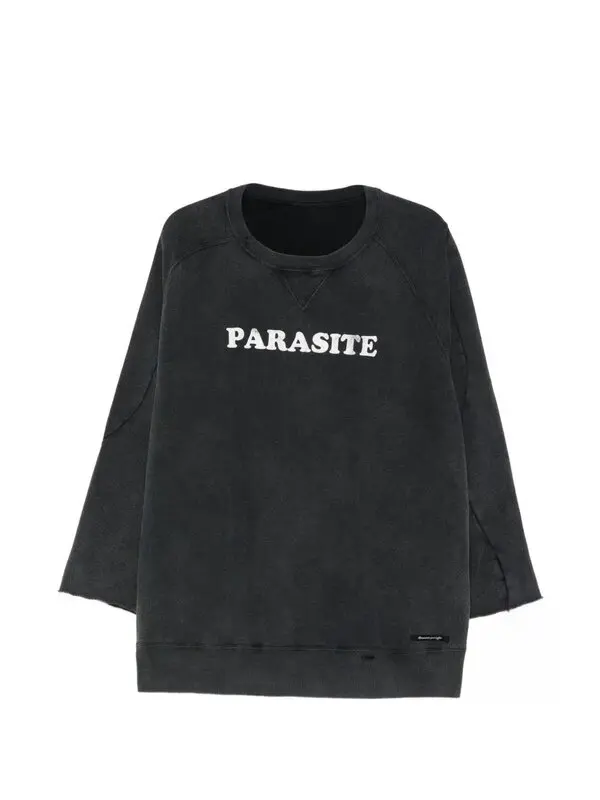 Undercover Long-sleeve Sweatshirt - Black
