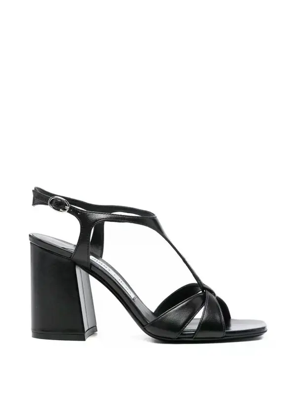 JIMMY CHOO Kesia T-bar Leather Sandals