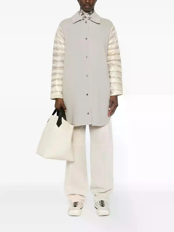 Herno Panelled Puffer Coat