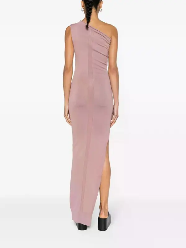 Rick Owens One-shoulder Maxi Dress - Pink