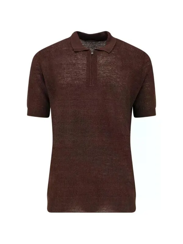 Corneliani Half-zip Polo Shirt