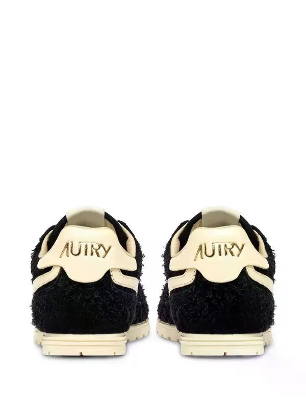 AUTRY Panelled Logo Sneakers - Black