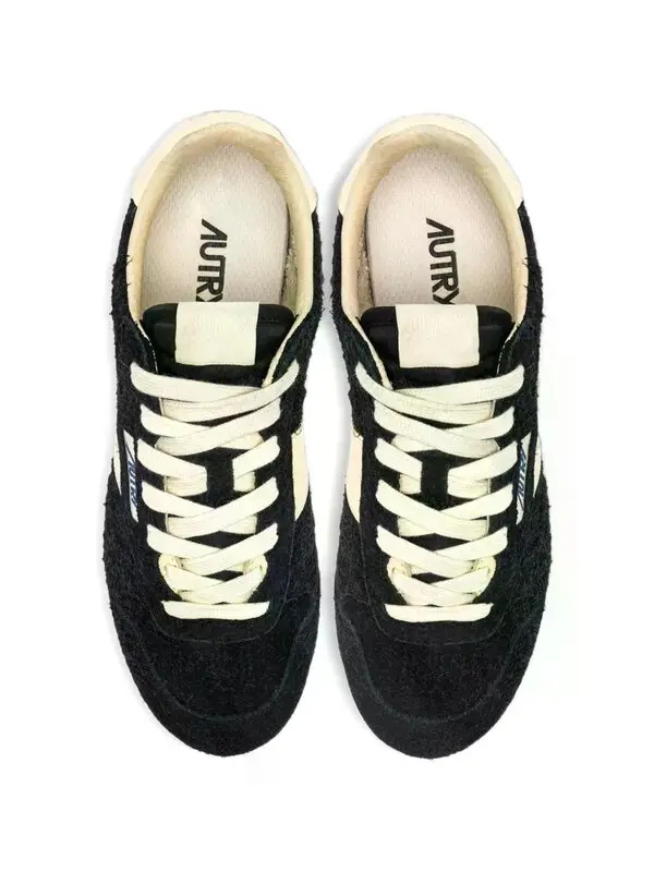 AUTRY Panelled Logo Sneakers - Black