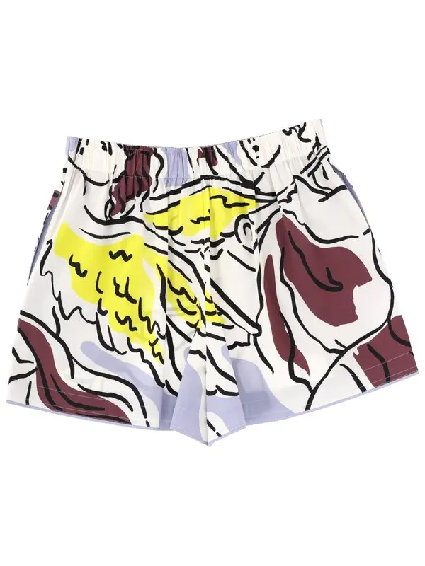 Tory Burch Printed Shorts - Multicolour