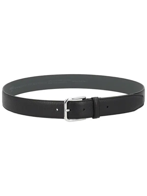 BOSS Madison Leather Belt - Black
