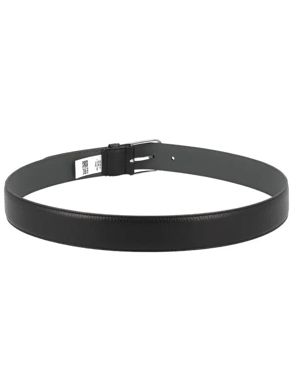 BOSS Madison Leather Belt - Black