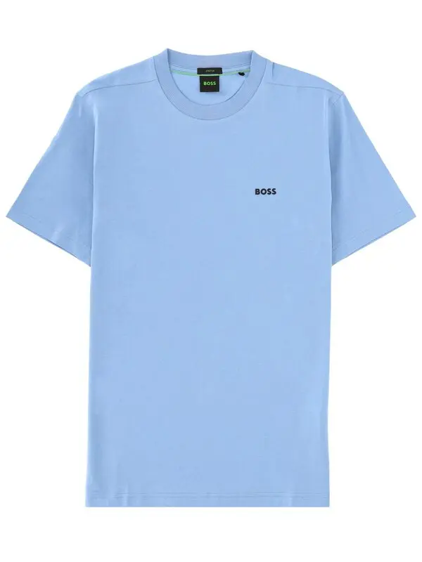 BOSS T-shirt Con Logo - Blue