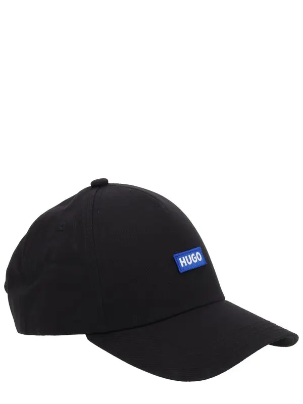 Hugo Baseball Cap With Logo - Black