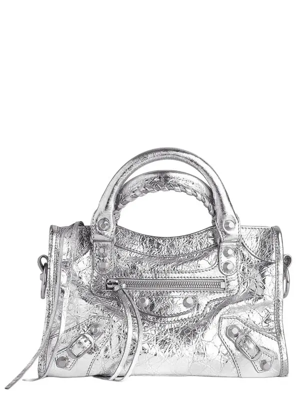 Balenciaga Le City Mini Bag - Silver
