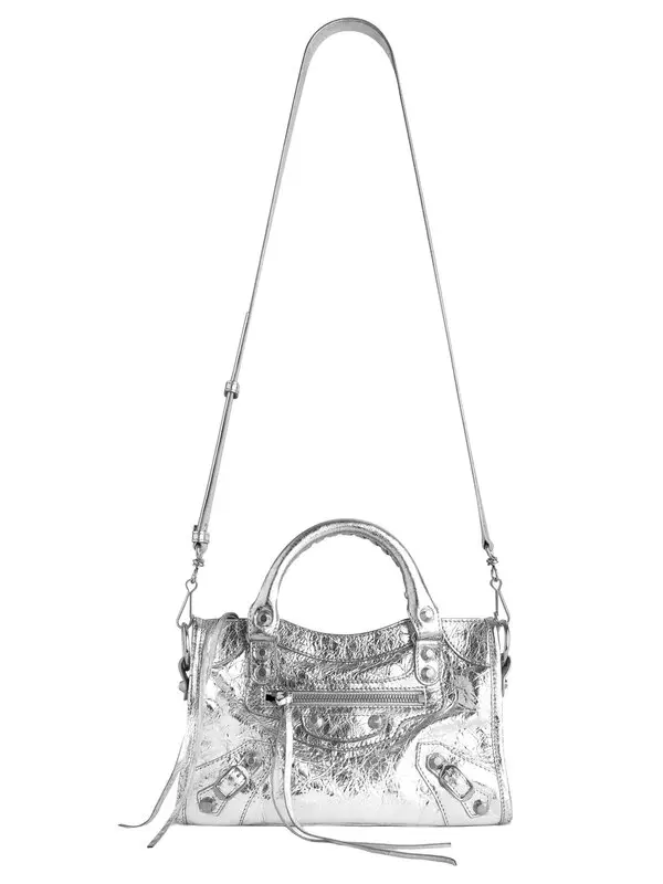 Balenciaga Le City Mini Bag - Silver