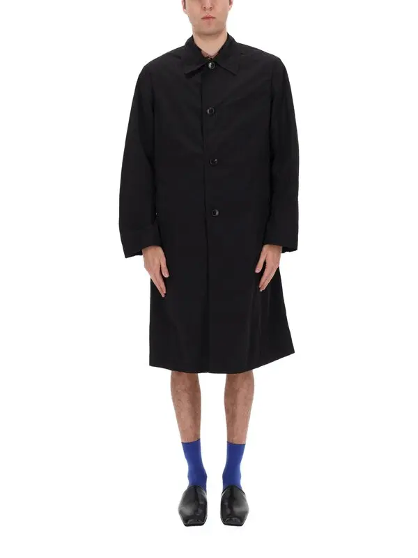 Dries Van Noten Rankles Trench Coat - Black