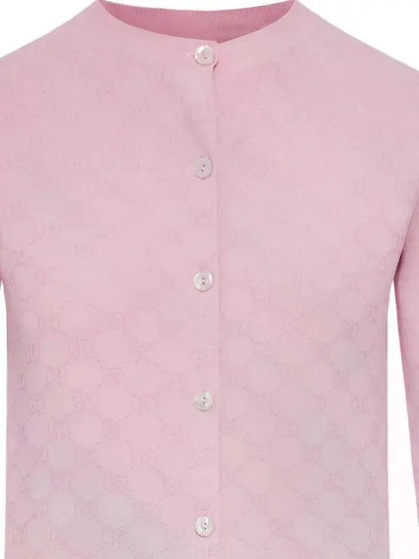 Gucci Gg Jacquard Cardigan