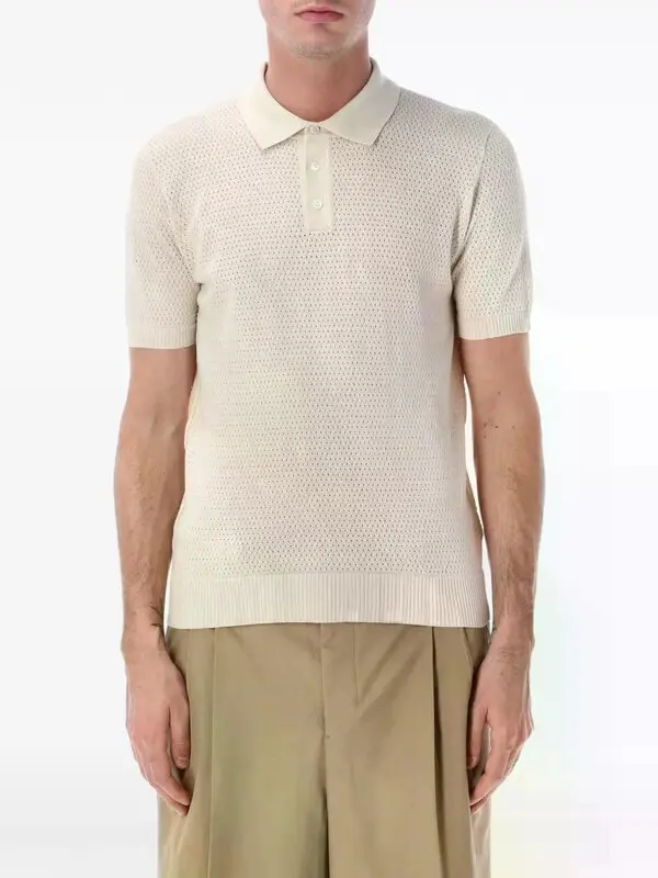 ROBERTO COLLINA Button Closure Polo Shirt