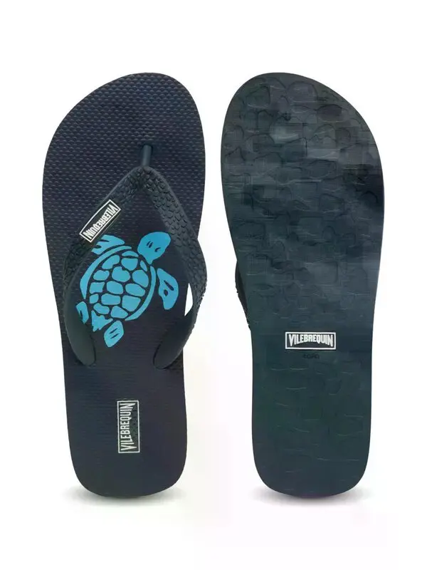 Vilebrequin Turtle-print Flip Flops