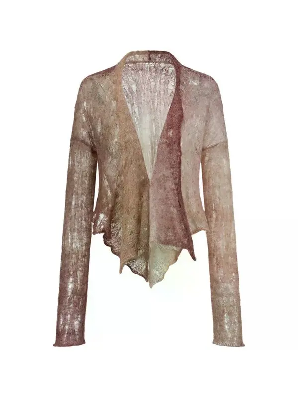 OUDE WAAG Open-knit Cardigan