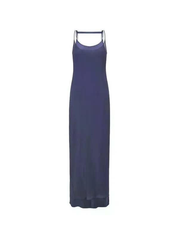 OUDE WAAG Spaghetti-strap Maxi Dress - Blue