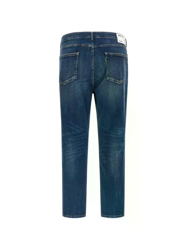 DEPARTMENT 5 Contrast-stitching Cropped Jeans