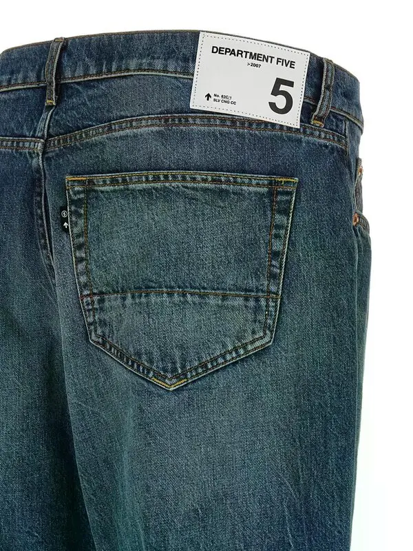 DEPARTMENT 5 Musso Cotton Wide-leg Jeans