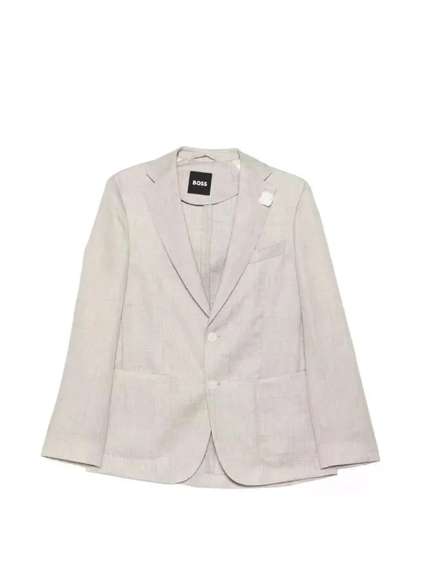 BOSS Hanry Two-button Blazer - Neutrals