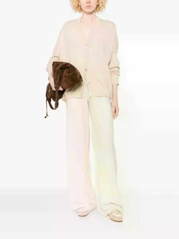 ABSOLUT CASHMERE V-neck Buttoned Cardigan