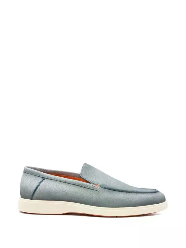 Santoni Stitched Loafers
