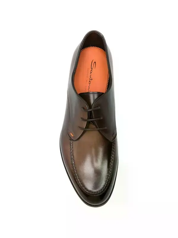 Santoni Two-tone Derby Shoes