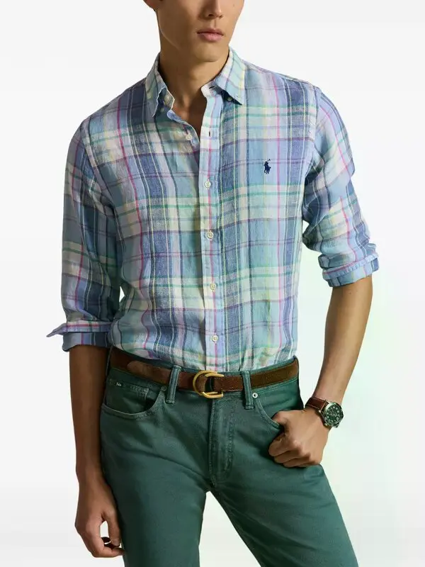Polo Ralph Lauren Check Linen Shirt