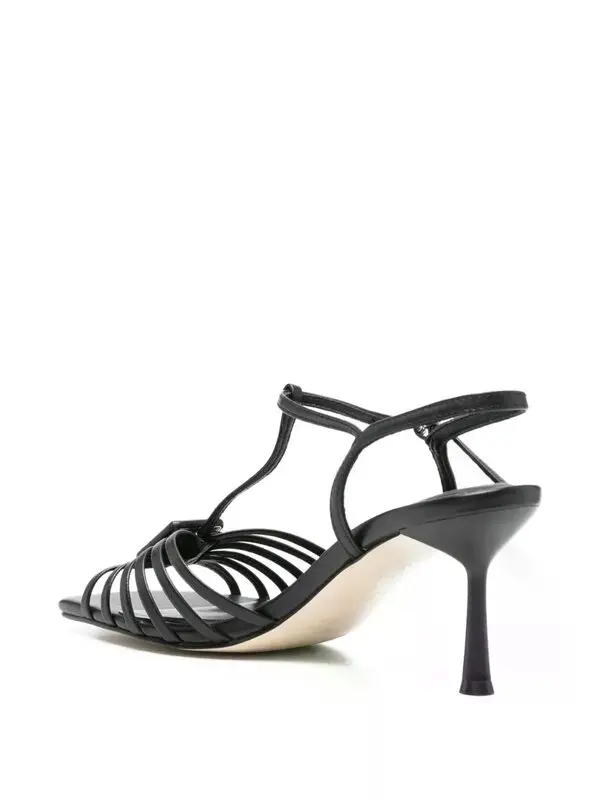 APEPAZZA Aster T-strap Leather Sandals