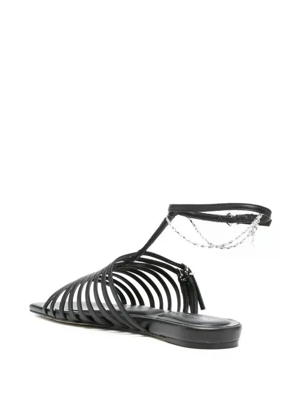APEPAZZA Dhalia Chain Strap Sandals