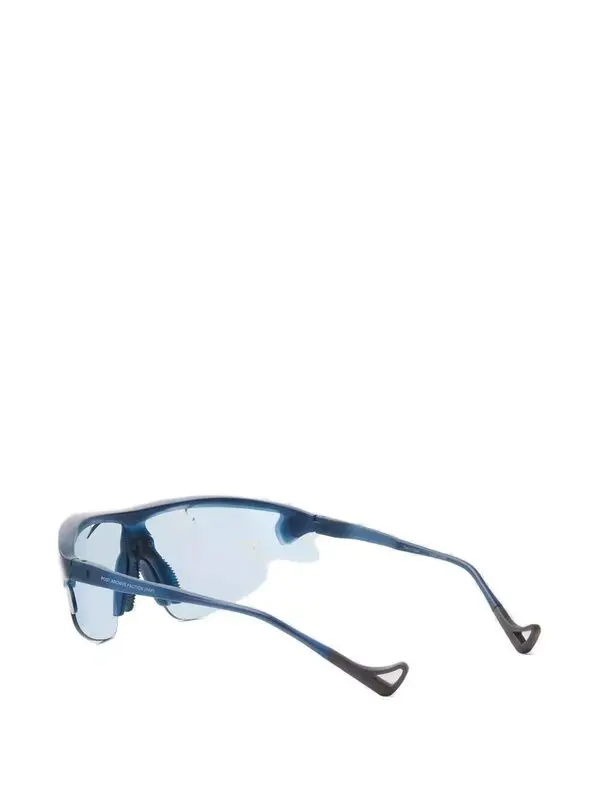 DISTRICT VISION X Paf Junya Racer Sunglasses - Blue