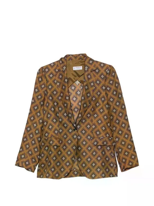Alberto Biani Patterned Blazer