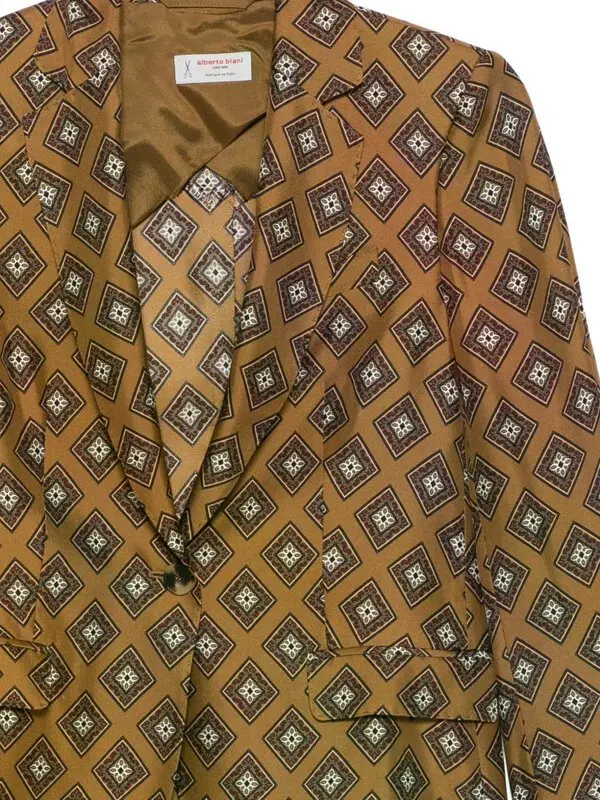 Alberto Biani Patterned Blazer