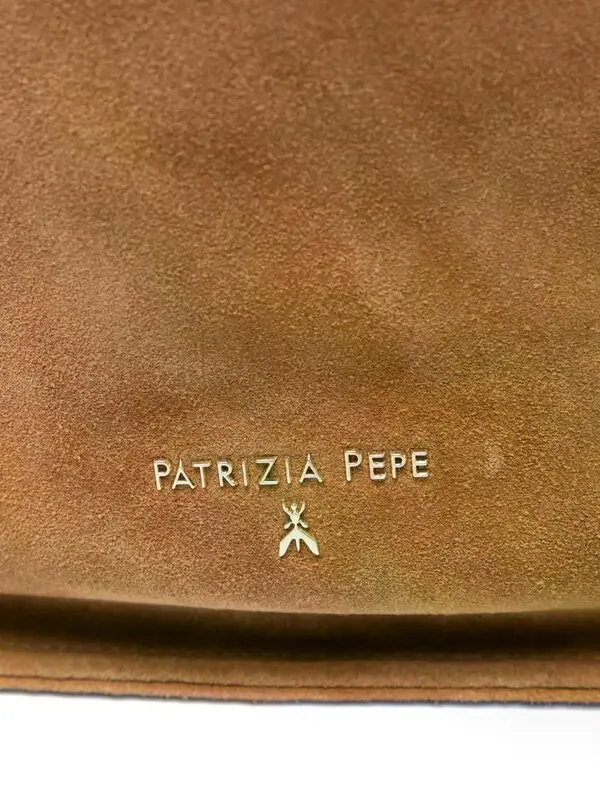 Patrizia Pepe Suede Tote Bag - Brown