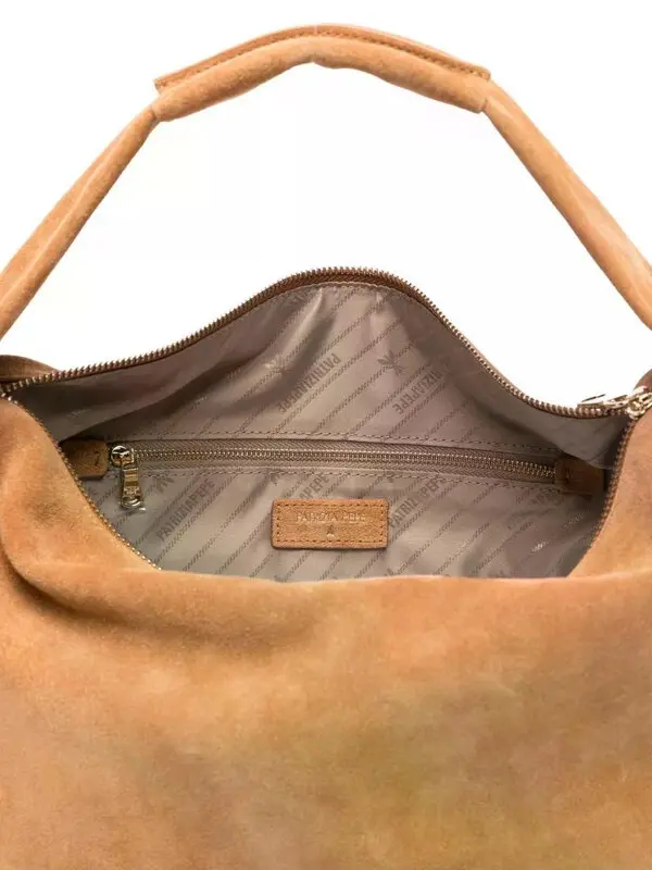 Patrizia Pepe Suede Tote Bag - Brown