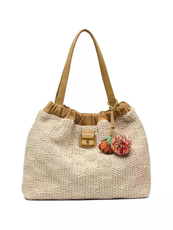 Marc Jacobs Summer Cristina Woven Tote Bag - Neutrals