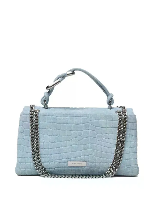 Marc Jacobs The Suede Croc Dual-chain Shoulder Bag