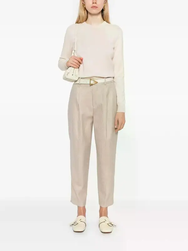 PT TORINO Herringbone Trousers