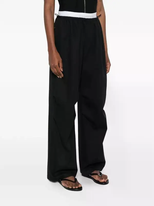 Alexander Wang Logo-elastic Trousers