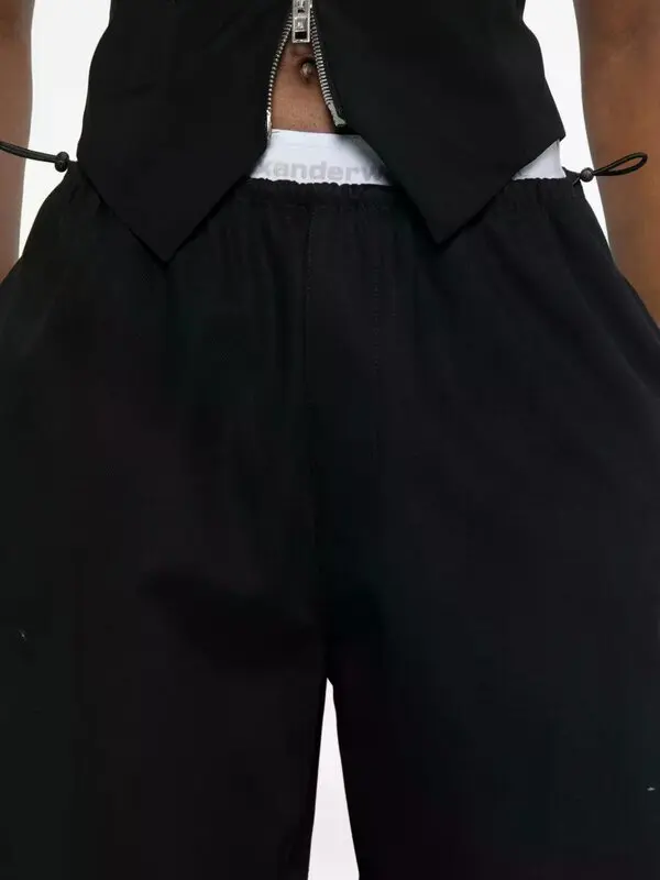 Alexander Wang Logo-elastic Trousers