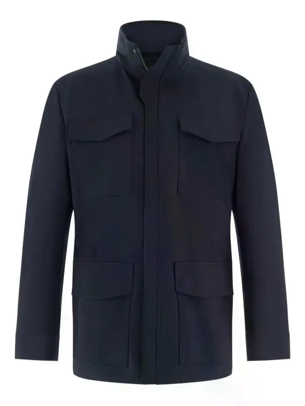 Boggi Milano Technical Field Jacket - Blue
