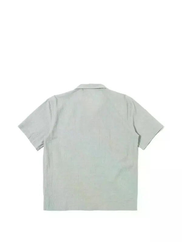 Universal Works Chest-pocket Textured Shirt