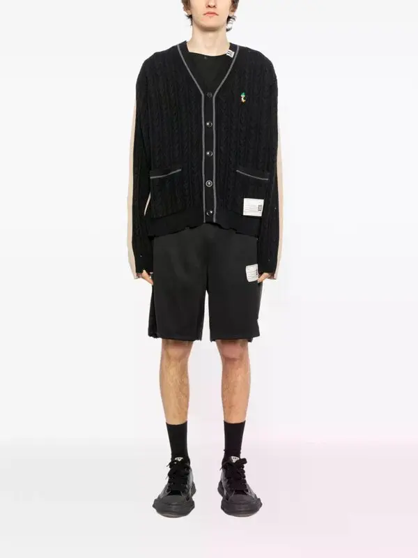 Mihara Yasuhiro Logo-embroidered Shorts