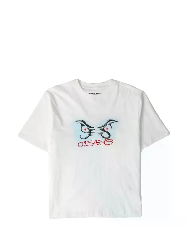 YARDSALE Grudge Graphic-print T-shirt - White