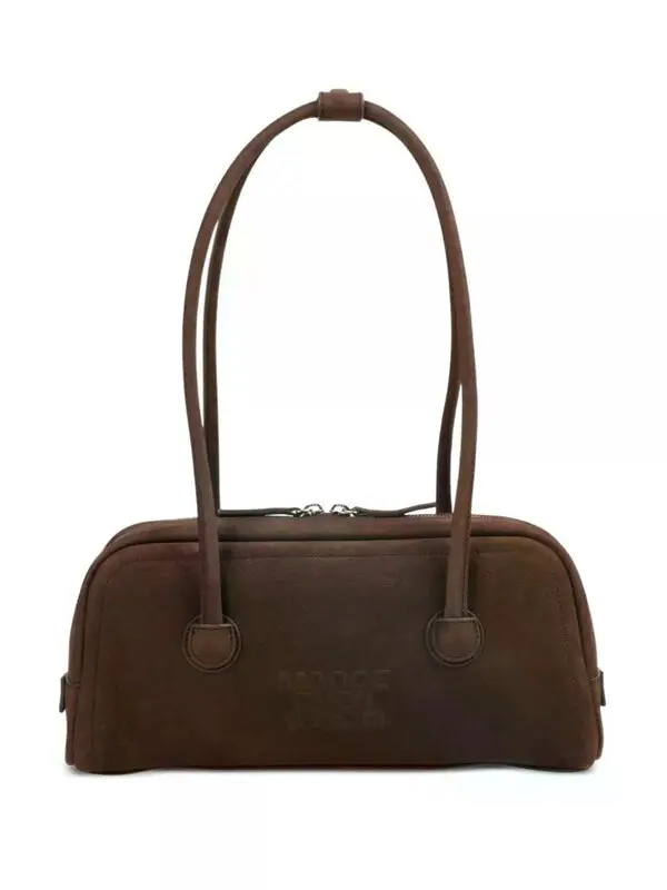 MARGESHERWOOD Logo-detail Nubuck Shoulder Bag