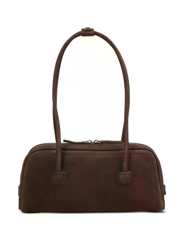 MARGESHERWOOD Logo-detail Nubuck Shoulder Bag